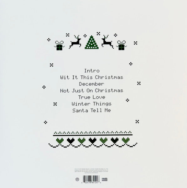 Ariana Grande - Christmas & Chill (LP, S/Sided, EP, Etch, Ltd, RE, Cle ...
